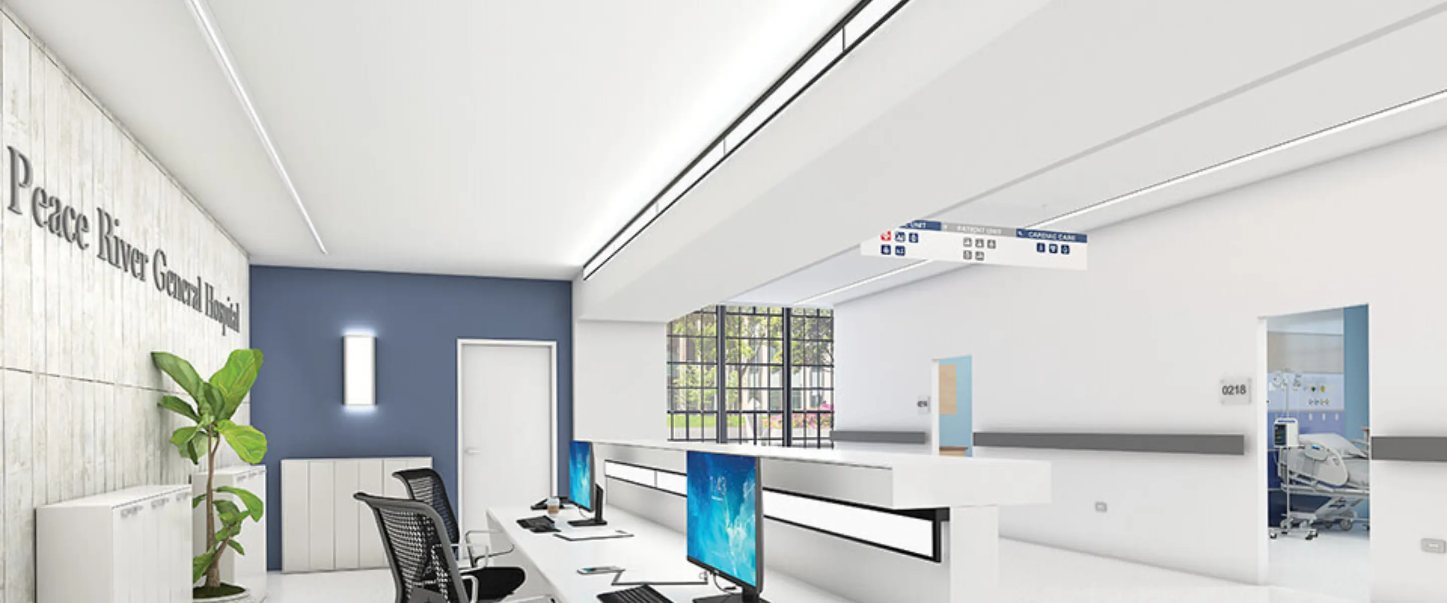 Nurses' Station | Axis Lighting