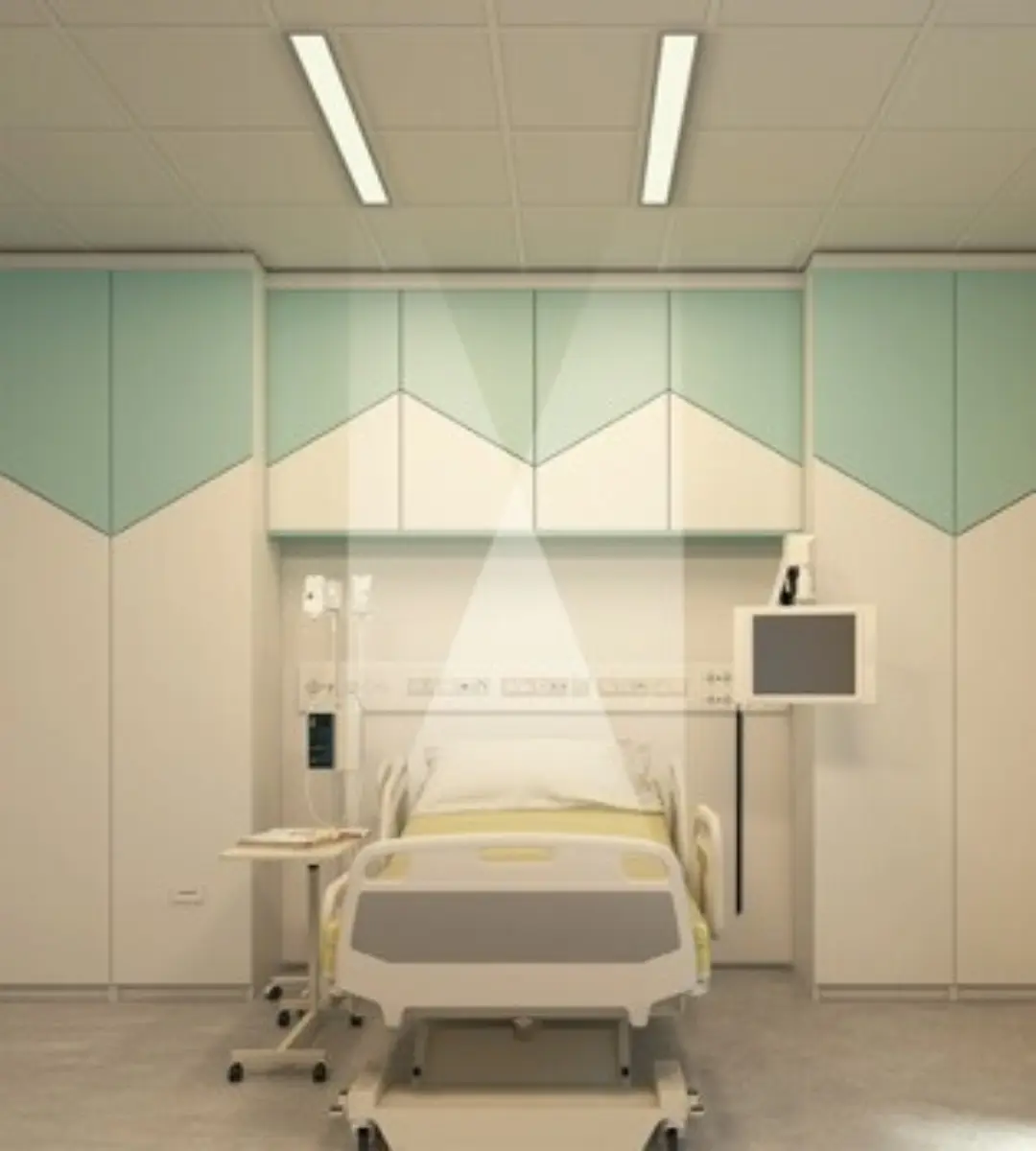 Multi-Function Asymmetric Overbed Duo | Axis Lighting