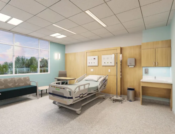 Multi-Function Asymmetric Overbed Duo | Axis Lighting