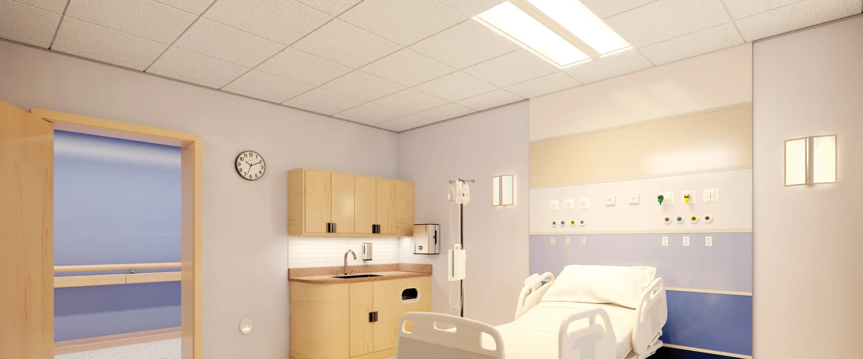 MultiFunction Overbed | Axis Lighting