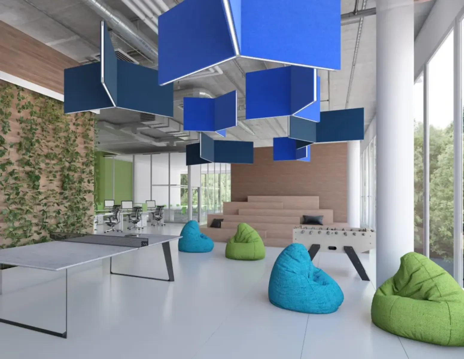 Spatial SoftZone Pendant | Axis Lighting